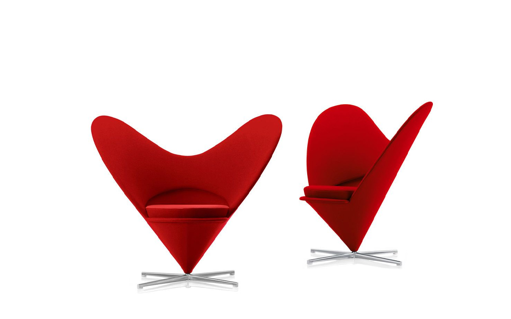 HEART CONE CHAIR - Deloudis E-shop - Contemporary Design Furniture Online